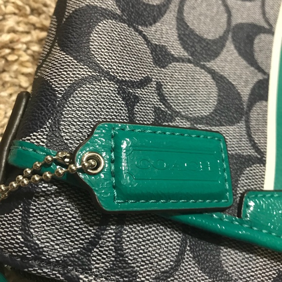 Coach | Bags | Coach Signature Stripe Swingpack Crossbody Bag | Poshmark